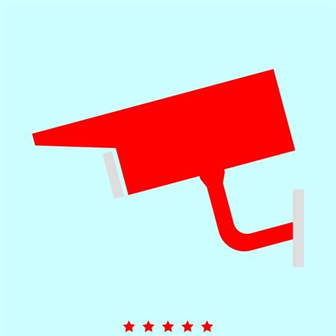 Video Surveillance Set It Is Color Icon 5229187 Vector Art At Vecteezy