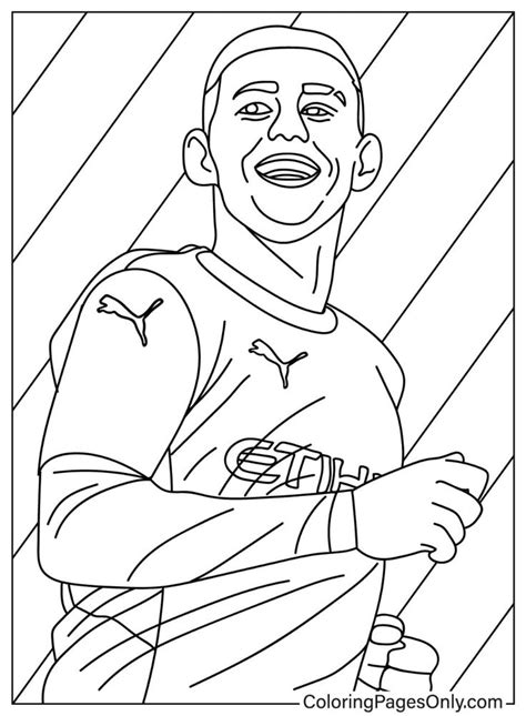 20 Soccer Players Coloring Pages Free Printable Pdf And Online