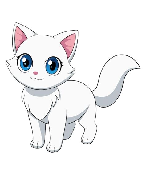 재미있는 고양이 만화 프리미엄 벡터