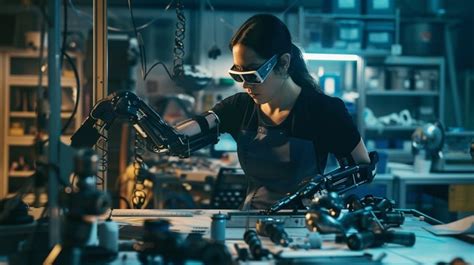 Free Robotic Arm Workshop Image Download At Stockcake