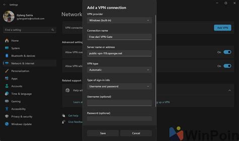 Cara Mengatur Koneksi Vpn Di Windows Winpoin