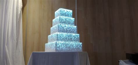 Wedding Cake Video Mapping Projection England