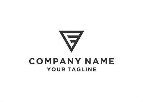Premium Vector Initial Letter Ve Logo Design Vector