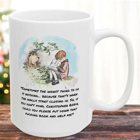 Twisted Pooh The Dark Side Of The Hundred Acre Wood 11 Or 15oz Stuck