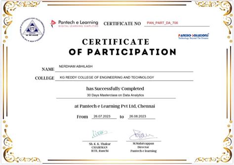 Abhilash Goud On Linkedin Data Analysis Certificate