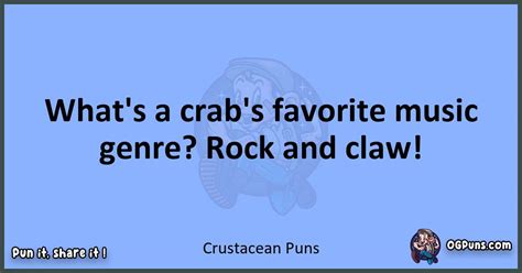 240 Shell Tastic Crustacean Puns Cracking The Clawful Code