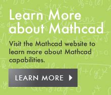 Ptc Mathcad Engineering Calculations Software