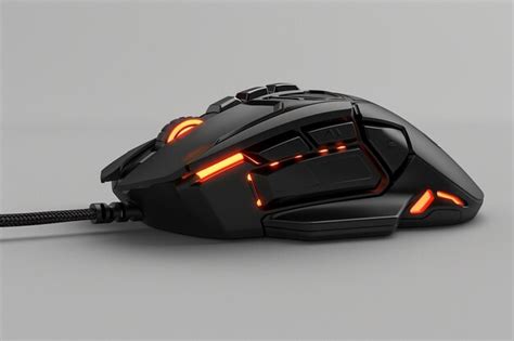 Premium Photo Gaming Mouse With Customizable Dpi Settings And Pr