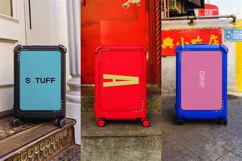 Casetify Ventures Into Luggage With Bright Customisable Bounce Suitcase