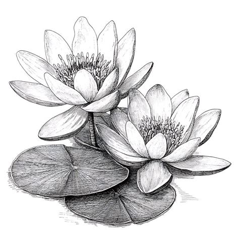 Water Pencil Drawing