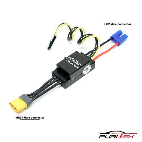 Furitek Python Utb18 40a70a Brushedbrushless Esc For 118 Rc Crawler