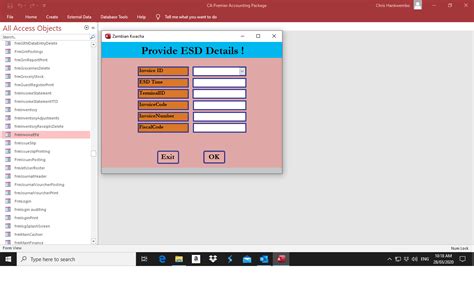 Solved Implementing A Sales Accounting In Ms Access Experts Exchange