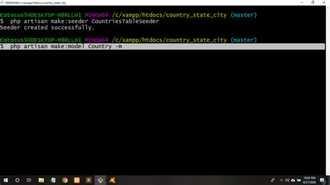 How To Store Countries States Cities Seed Classes Into The Database
