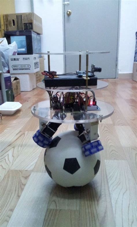 How To Make A Ball Balancing Robot Balancing Robot Arduino Projects
