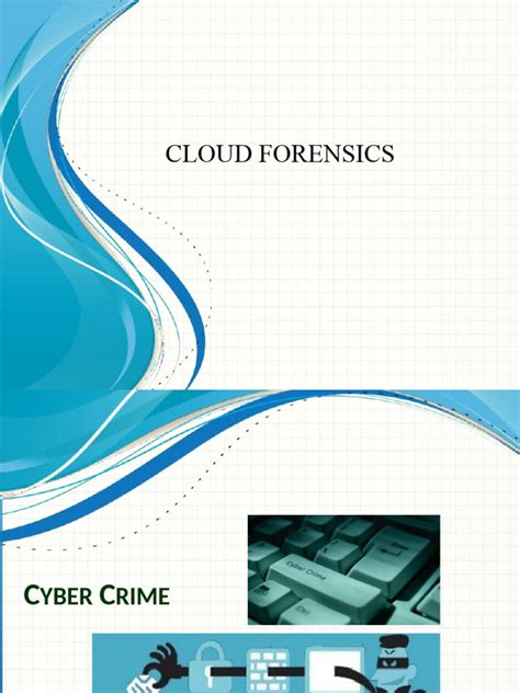 Cloud Forensics Pdf Cloud Computing Digital Forensics