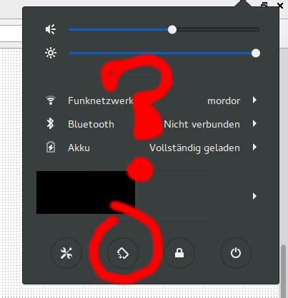 What Is This Button In Gnome Shell For It Does Nothing Ask