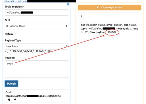 Seems To Encode Binary Data Via Utf8 Issue 15 Workswithweb MQTTBox