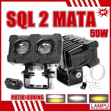 Jual Lampu Tembak Sorot Led Laser Mata Lampu Sorot Led Lampu Tembak Sql Mata Polos Super