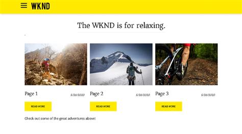Spa Introduction And Walkthrough Adobe Experience Manager