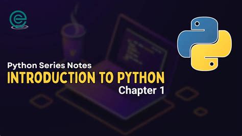 Introduction To Python Chapter 1