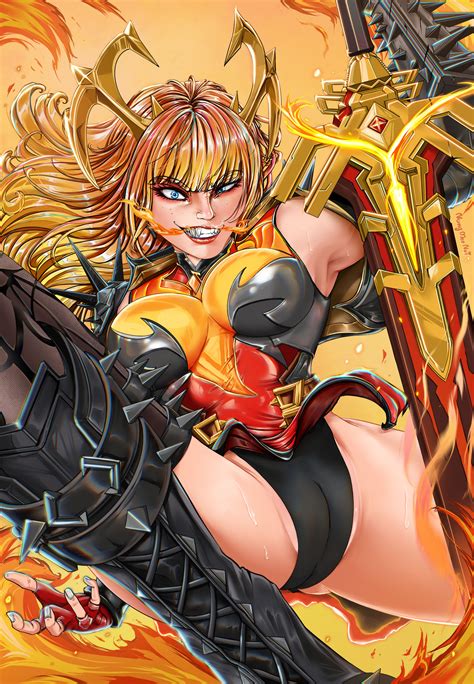 Magik Marvel And 2 More Drawn By Nungmeenui Danbooru