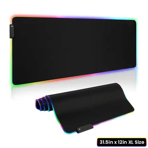 Rgb Gaming Mouse Pad Non Slip Rubber Mat Dealhub Lk