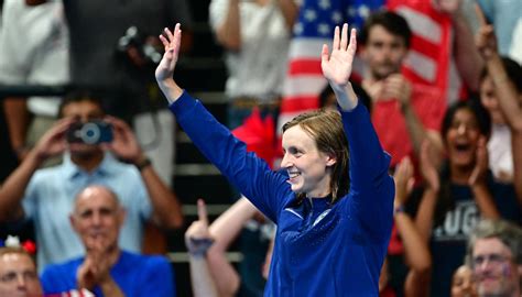 Paris 2024 Olympics Katie Ledecky One Record Pulls Another Sportaleu