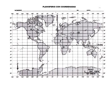 Planisferio Con Coordenadas Planisferio Con Coordenadas Nombre Nl Gpo