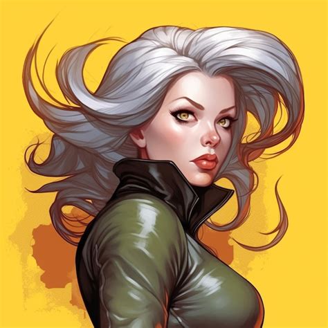 Premium Ai Image Batgirl Woman Close Up Illustration