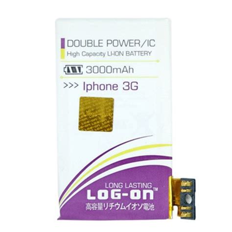 Jual Log On Baterai Iphone G Batre Double Power Double Ic Battery Shopee Indonesia