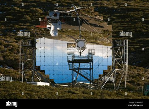 Magic Telescope Worlds Largest Iact Mirror Telescope Imaging Atmospheric Cherenkov Telescope