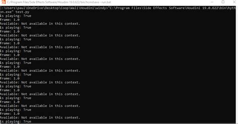 run houdini simulation from external python file using batch file r
