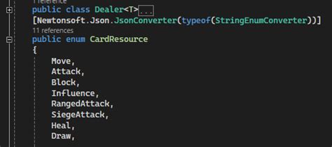 Issue With Deserializing Enums In Saved Json C