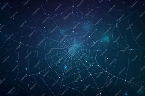 Premium Photo Internet Of Things Iot And Networking Concept For Connected Devices Spider Web