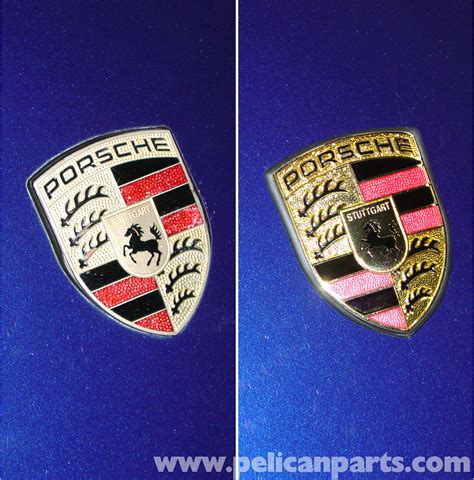 Porsche 911 Carrera Hood Crest And Emblems Replacement 996 1998 2005