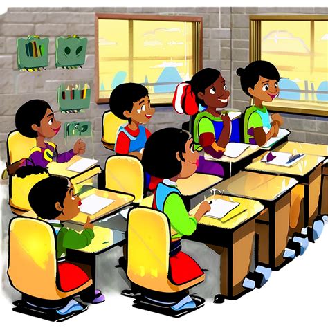 Download Animated Classroom Png Ork11
