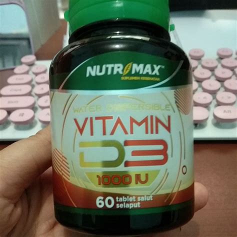 Jual Nutrimax D3 1000 Iu Vitamin D3 60 Tablet Shopee Indonesia