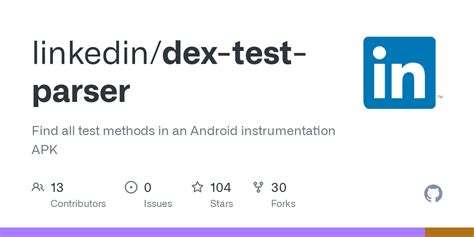 github linkedin dex test parser find all test methods in an android instrumentation apk