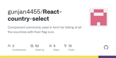 Github Gunjan4455react Country Select Component Commonly Used In