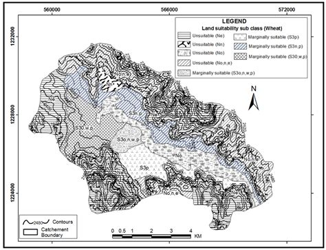 Current Land Suitability Subclass Map For Land Utilization Types Lut Download Scientific