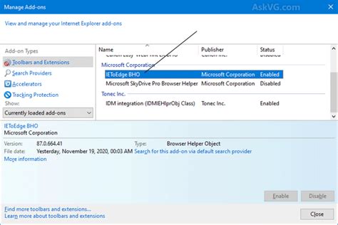 Fix Internet Explorer Automatically Redirects To Microsoft Edge For Incompatible Websites AskVG