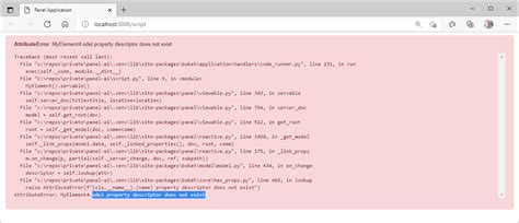 Reactivehtml Descriptor Does Not Exist · Issue 2937 · Holovizpanel · Github