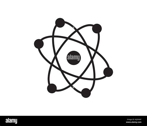 Atom Icon Vector Atom Symbols Vector Stock Vector Image And Art Alamy