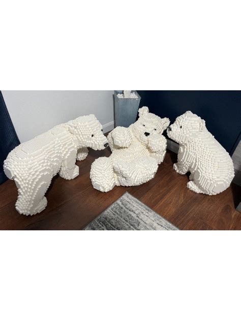 Lego Moc Polar Bear Playing By Wilmottslego Rebrickable Build With Lego