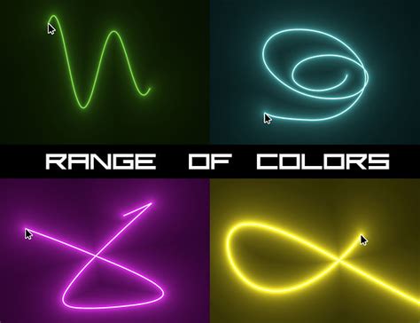 Animated Cursor Neon Wix App Market