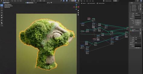 download free moss generator in blender — 3d art buymeacoffee