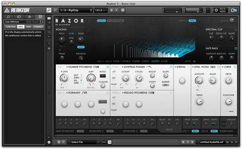 Test Du Native Instruments Razor Sur Le Fil Audiofanzine