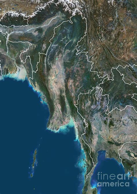 Myanmar 4 By Planetobserver Science Photo Library