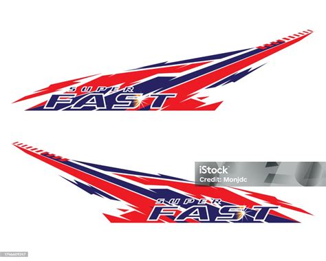 자동차 벡터를 위한 랩 디자인 스포츠 줄무늬 자동차 스티커 검은 색 튜닝을 위한 레이싱 데칼 차에 대한 스톡 벡터 아트 및 기타 이미지 Istock
