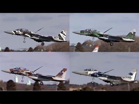 百里基地アグレッサー巡回教導2017 2nd Landing 小松基地飛行教導群 YouTube